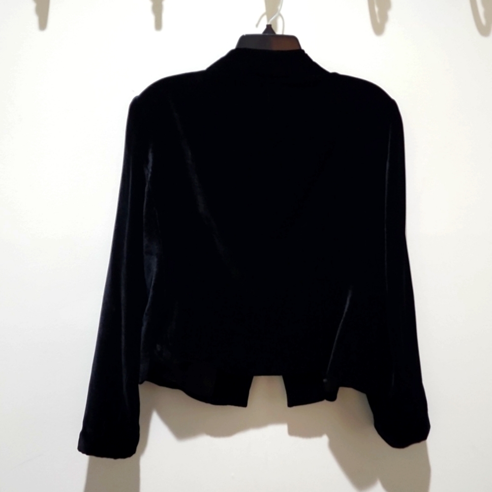 Double D Ranch Velvet Blazer With Genuine Turquoise C… - Gem